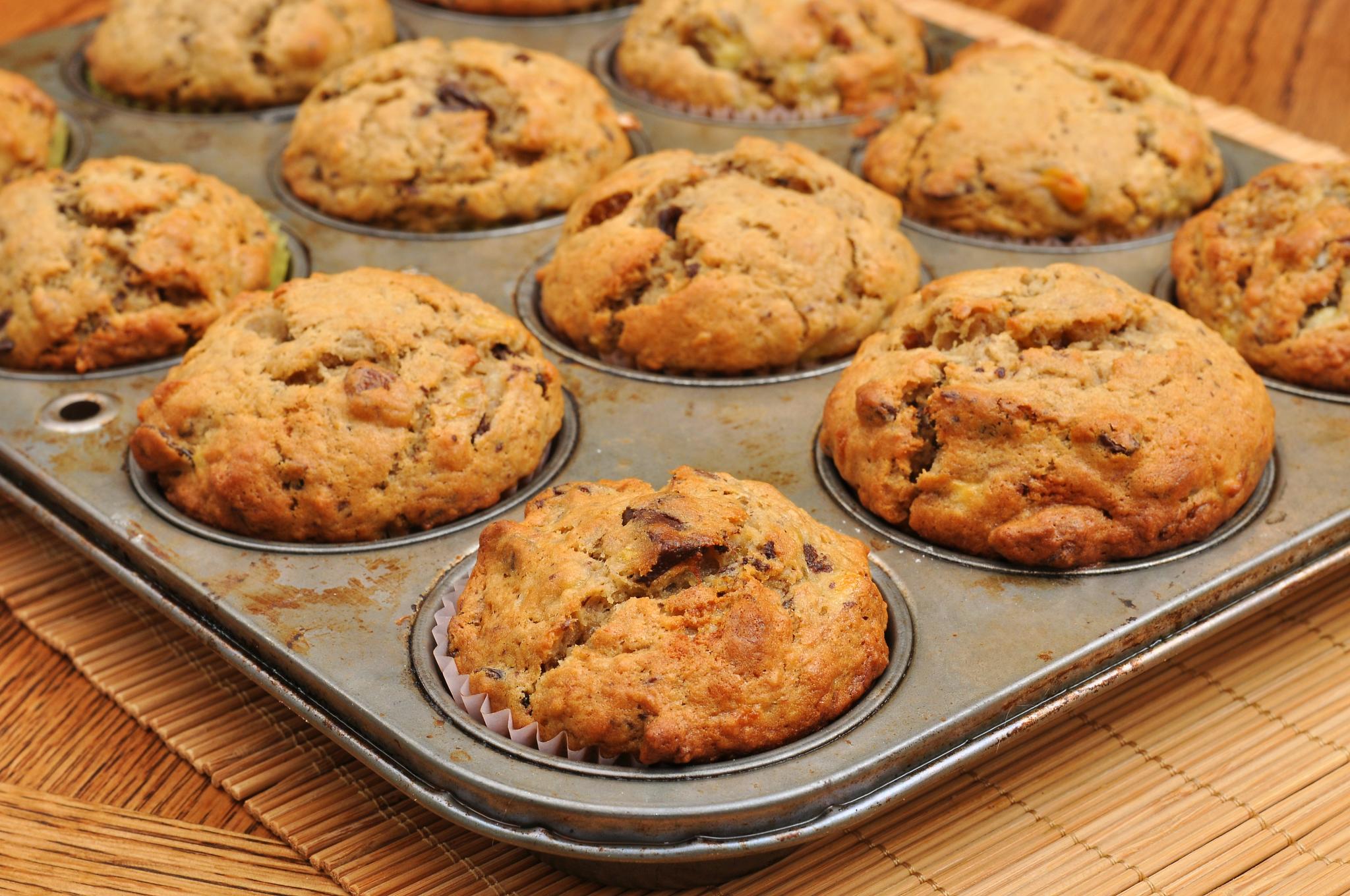 Banana Chocolate Chip Muffins – A Global History of Food